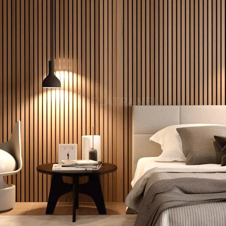 Acoustic Slat Wood Wall & Ceiling Panels | Modern Wood Paneling